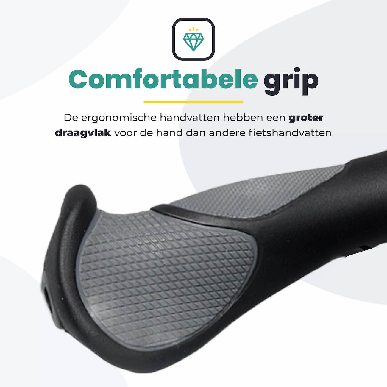 Voltano Ergonomisch Gevormde Fiets Handvatten - Imbus - Incl ...